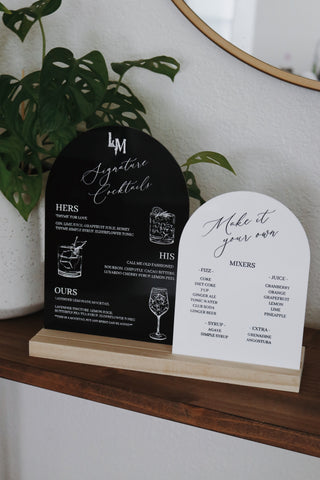 Custom Wedding & Event Signage | J. Isabel Designs