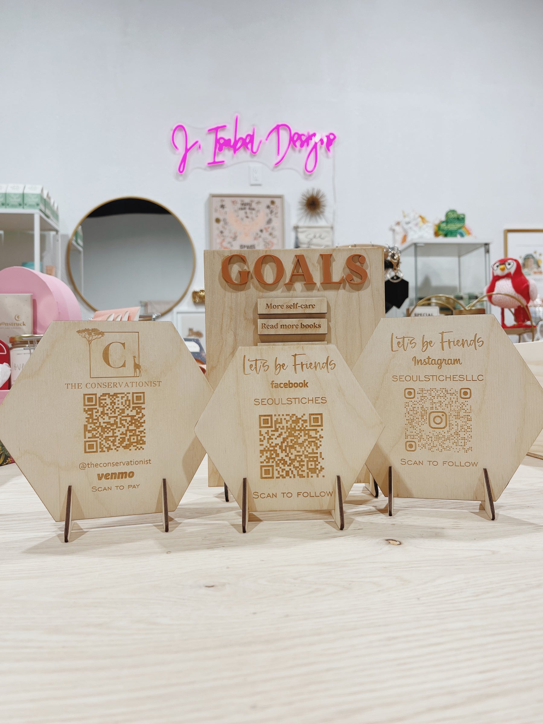 Business & Event Signage | Acrylic & Wood Signs– J. Isabel Designs